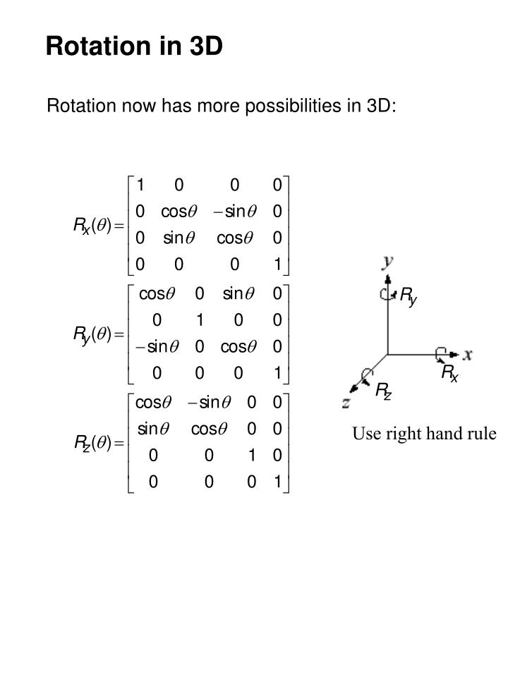 PPT - 4. Affine transformations PowerPoint Presentation - ID:5344328