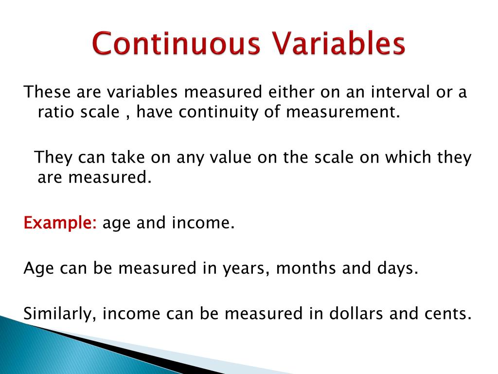 Types Of Continuous Variables at Samantha Sternberg blog Types Of Continuous Variables at Samantha Sternberg blog