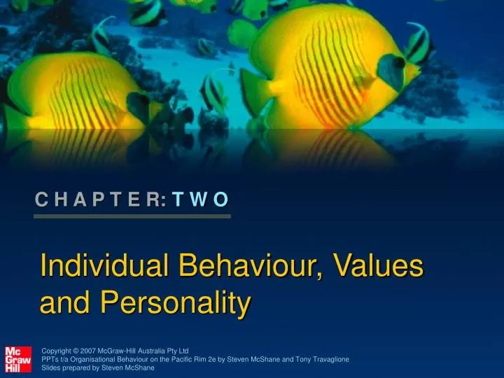 PPT - Individual Behaviour, Values and Personality PowerPoint ...