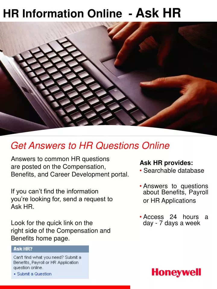 PPT - Ask HR provides: Searchable database PowerPoint Presentation ...