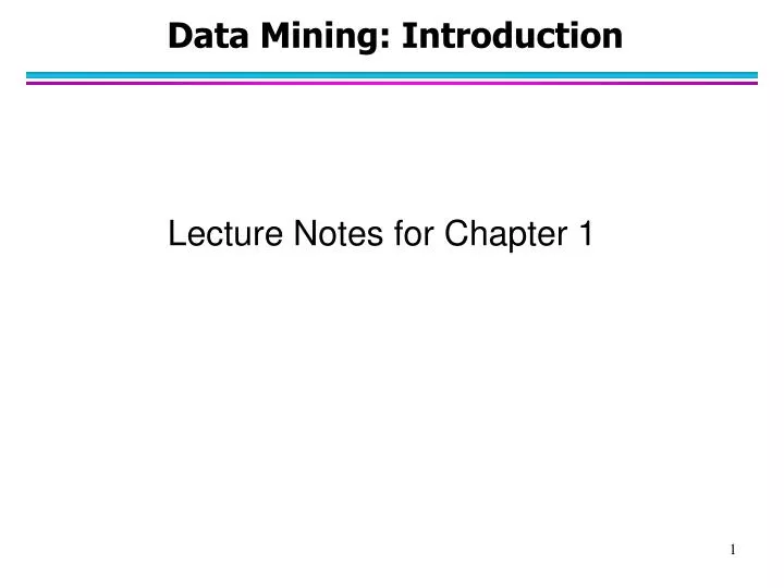 PPT - Data Mining: Introduction PowerPoint Presentation, free download ...