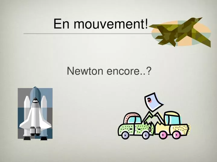 PPT - En mouvement! PowerPoint Presentation, free download - ID:5347440