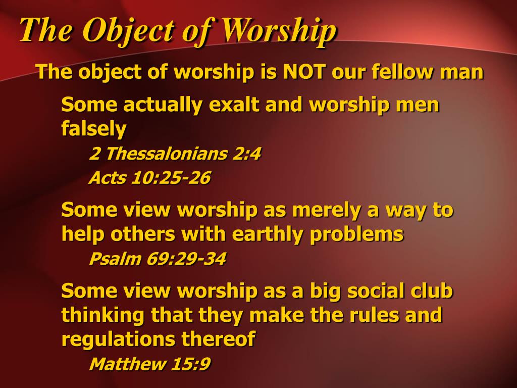 PPT - You Shall Worship the Lord Your God PowerPoint Presentation, free ...