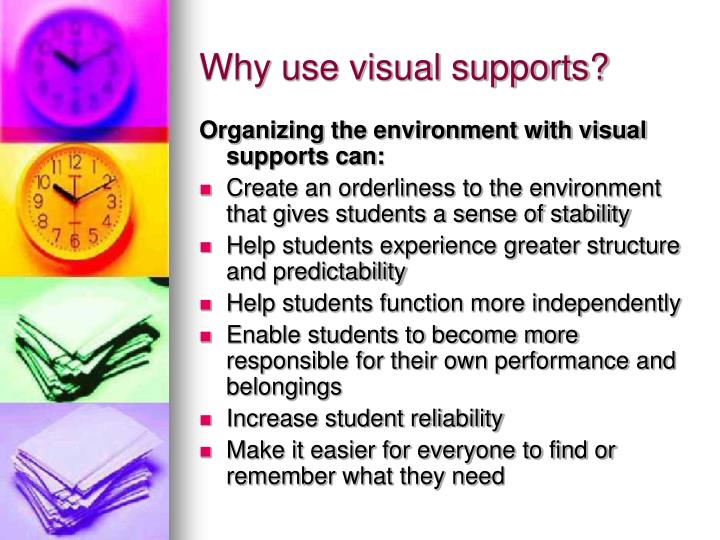 PPT - Visual Supports in the Classroom PowerPoint Presentation - ID:5348486