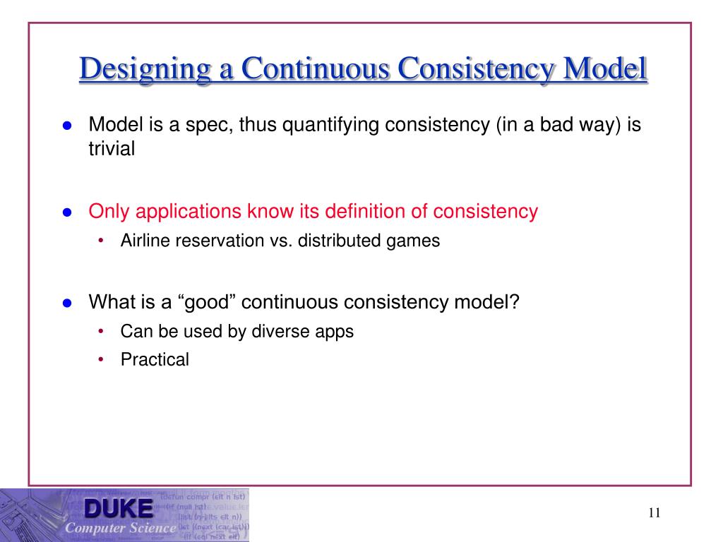PPT - Continuous Consistency and Availability PowerPoint Presentation, free download - ID:5348861