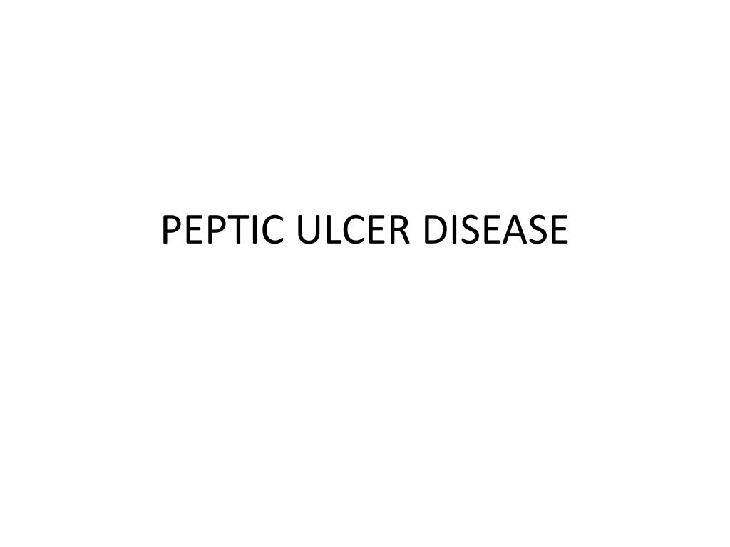 PPT - PEPTIC ULCER AND NON ULCER DYSPEPSIA PowerPoint Presentation ... PPT - PEPTIC ULCER AND NON ULCER DYSPEPSIA PowerPoint Presentation ...