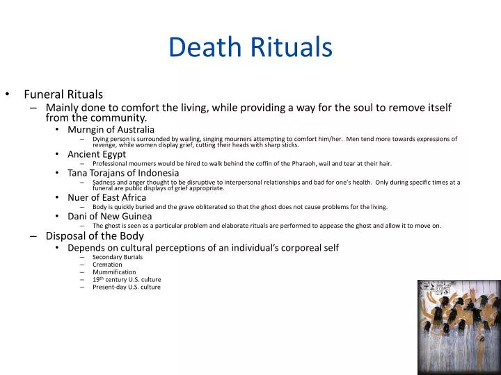 PPT - Death Rituals PowerPoint Presentation, free download - ID:5349606