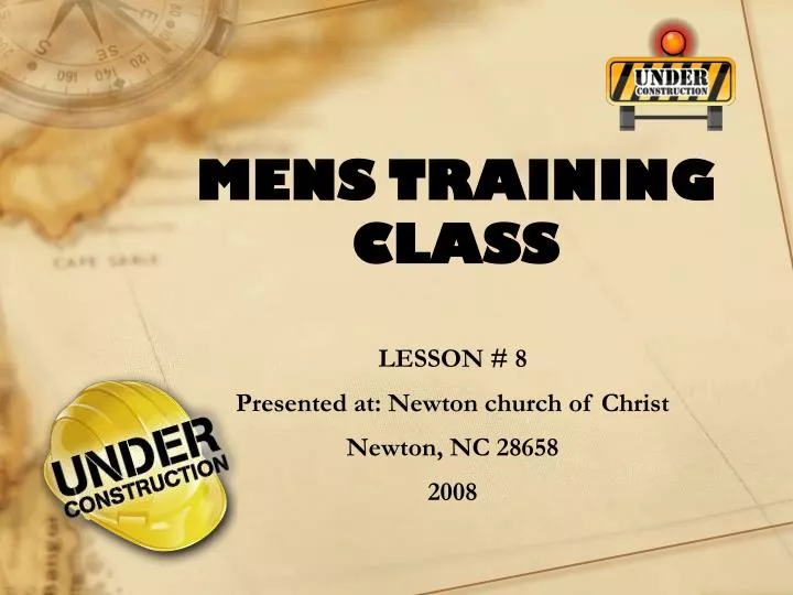 PPT - MENS TRAINING CLASS PowerPoint Presentation, free download - ID ...