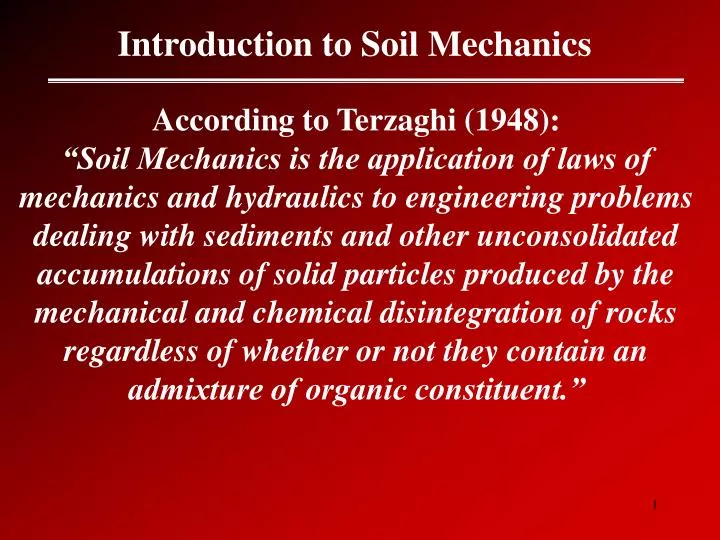 PPT - Introduction to Soil Mechanics PowerPoint Presentation, free ...