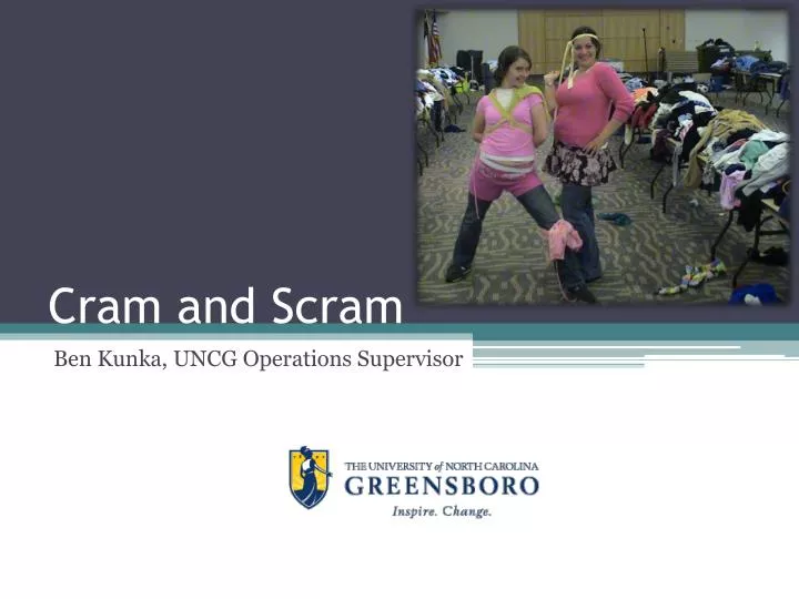 PPT - Cram and Scram PowerPoint Presentation, free download - ID:5353127
