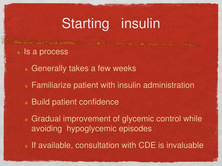 PPT - insulin Management in type 2 diabetes mellitus PowerPoint ...