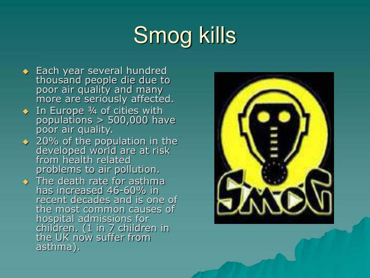 PPT - Smog PowerPoint Presentation - ID:5353165