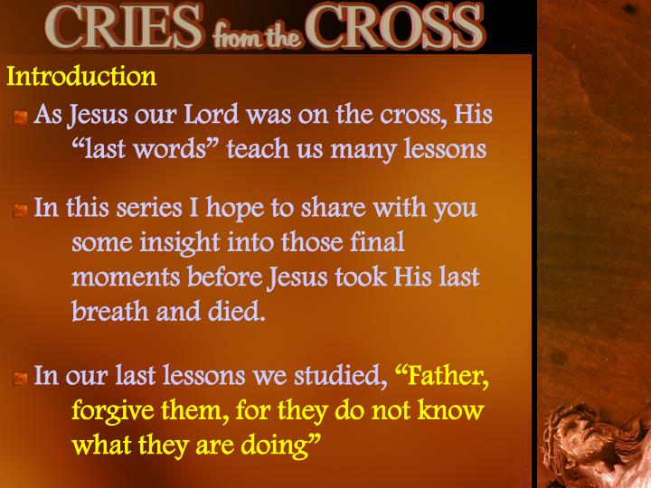 PPT - “Woman, behold, your son… Behold, your mother” (John 19:26-27 ...