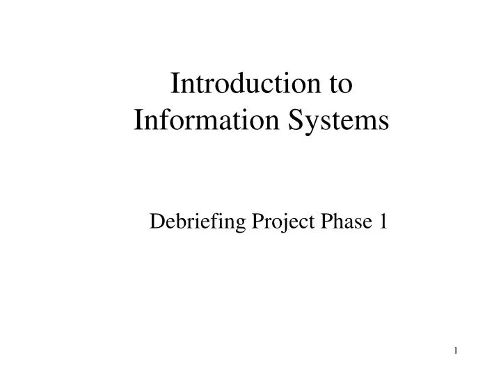 PPT - Introduction to Information Systems PowerPoint Presentation, free ...
