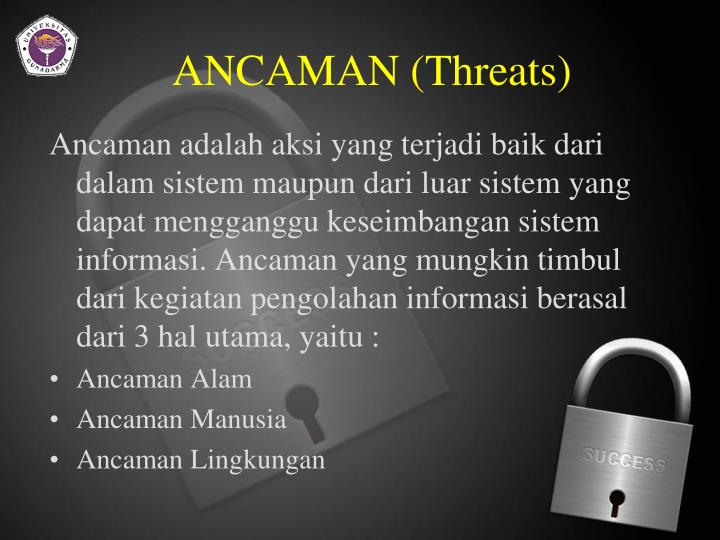 PPT - Keamanan Sistem Informasi PowerPoint Presentation - ID:5354159