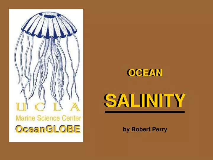 PPT - OCEAN SALINITY PowerPoint Presentation, free download - ID:5354618