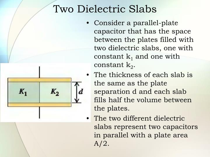 PPT - Capacitors with Dielectrics PowerPoint Presentation - ID:5354640