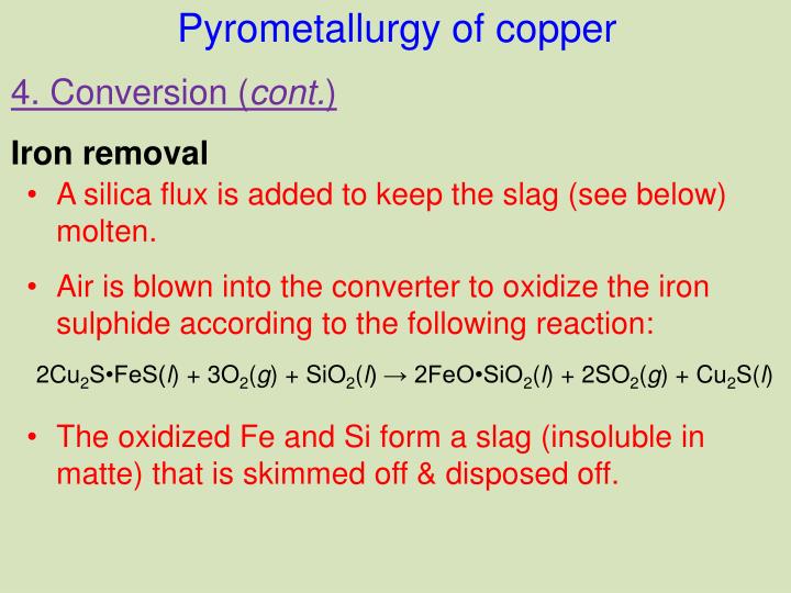 PPT - Extraction Metallurgy of Copper PowerPoint Presentation - ID:5354697