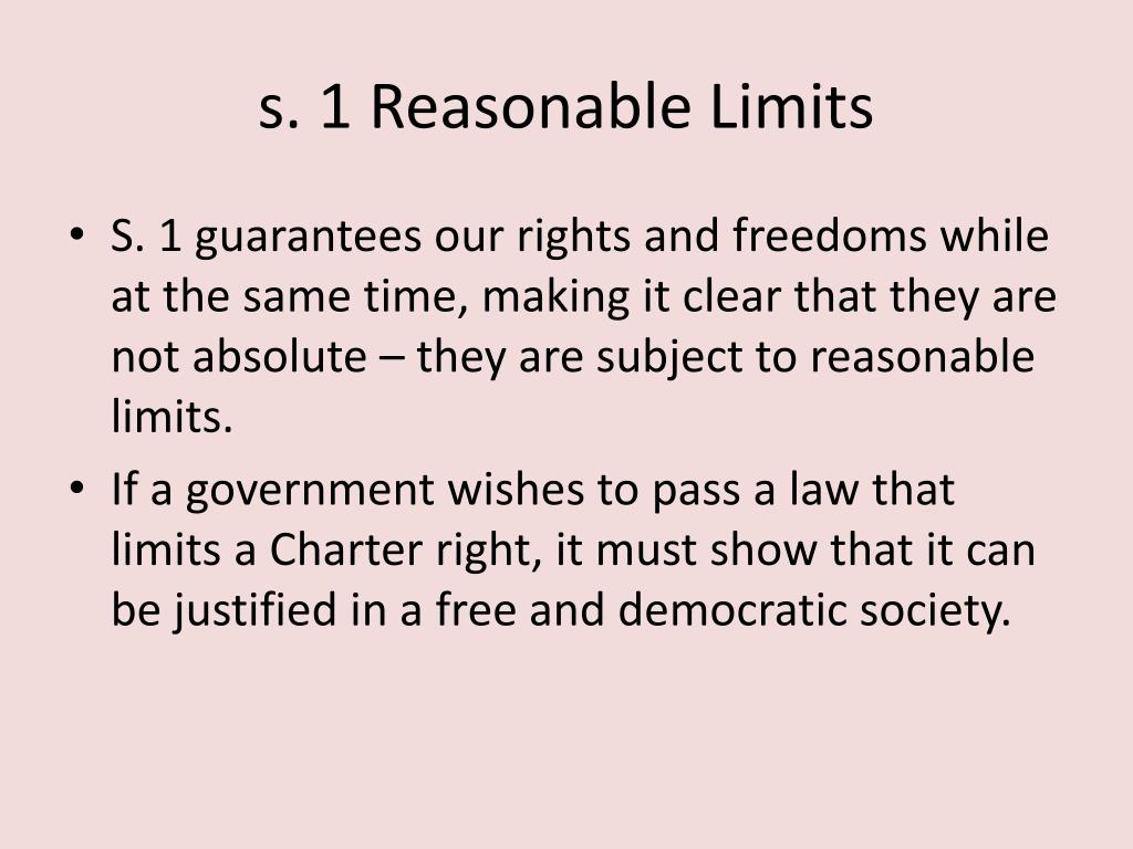 PPT - The Canadian Charter of Rights and Freedoms PowerPoint ...