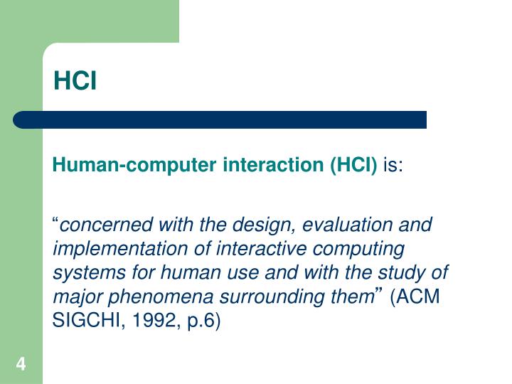 PPT - Man and Machine: Introduction to HCI (MMI) PowerPoint ...