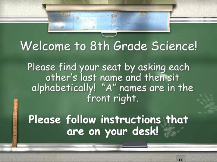 PPT - Welcome to 8th Grade Science! PowerPoint Presentation, free ...
