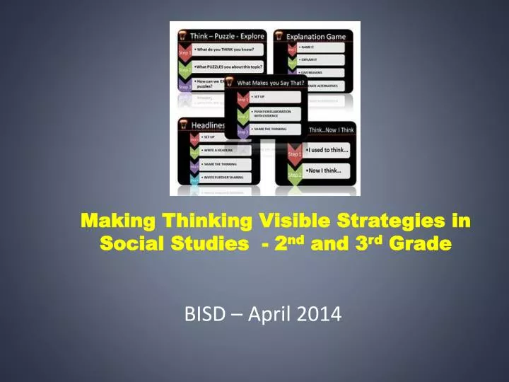PPT - Making Thinking Visible Strategies in Social Studies - 2 nd and 3 ... PPT - Making Thinking Visible Strategies in Social Studies - 2 nd and 3 ...