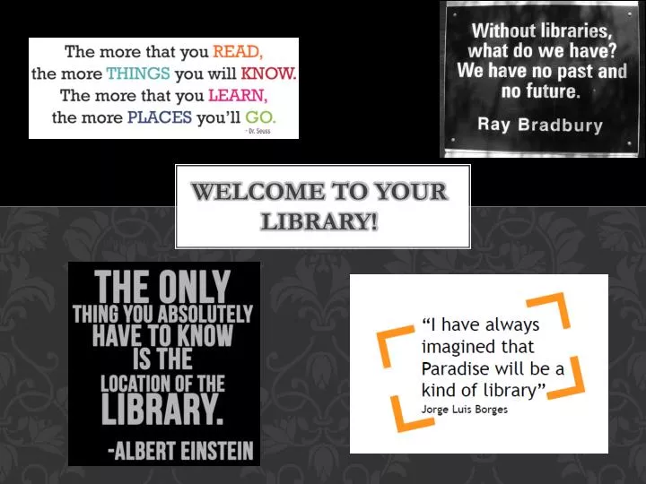 PPT - Welcome to Your library! PowerPoint Presentation, free download ...