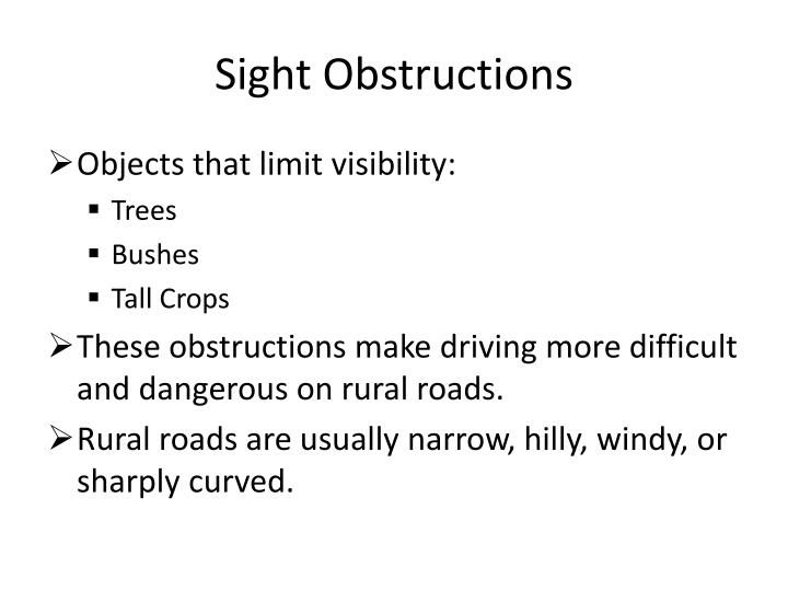 PPT - DRIVING ENVIRONMENTS PowerPoint Presentation - ID:5355611