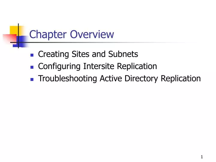 PPT - Chapter Overview PowerPoint Presentation, free download - ID:5357427