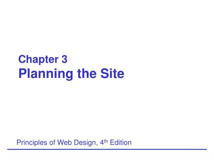 PPT - Chapter 3 Planning the Site PowerPoint Presentation, free ... PPT - Chapter 3 Planning the Site PowerPoint Presentation, free ...