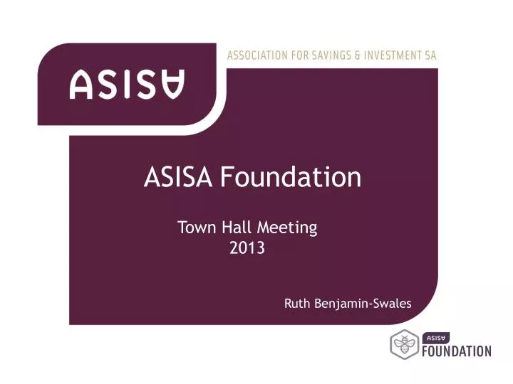 PPT - ASISA Foundation PowerPoint Presentation, free download - ID:5357668