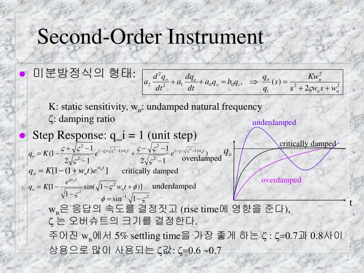 PPT - Lecture 6 3장: 계측기기의 동적 특성 PowerPoint Presentation - ID:5357914