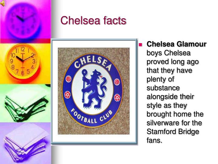 PPT - Chelsea PowerPoint Presentation - ID:5358786