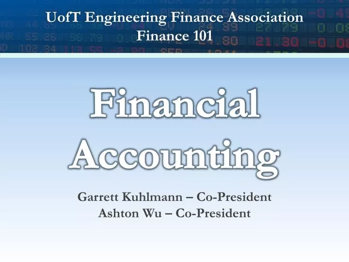 PPT - Financial Accounting PowerPoint Presentation, free download - ID ...