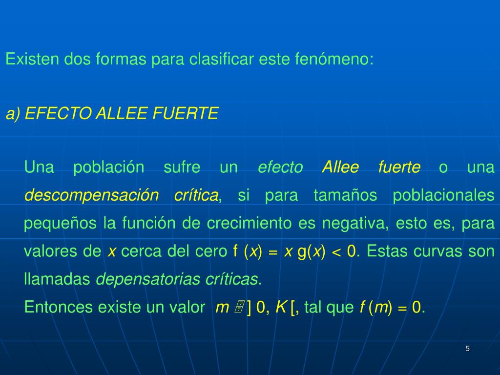 PPT - Estabilidad en modelos simples de depredación considerando efecto Allee aditivo en las ...