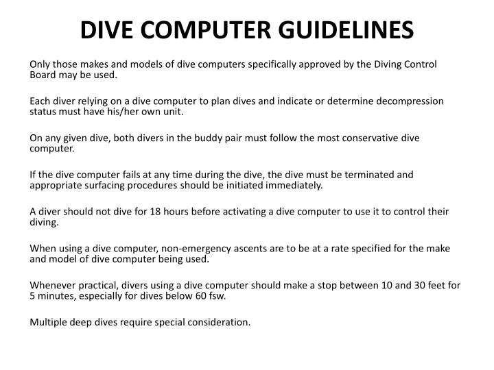 PPT - Scientific Diving PowerPoint Presentation - ID:5363776