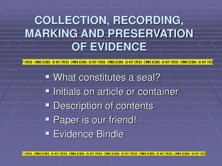 PPT - THE CRIME SCENE PowerPoint Presentation - ID:5364501