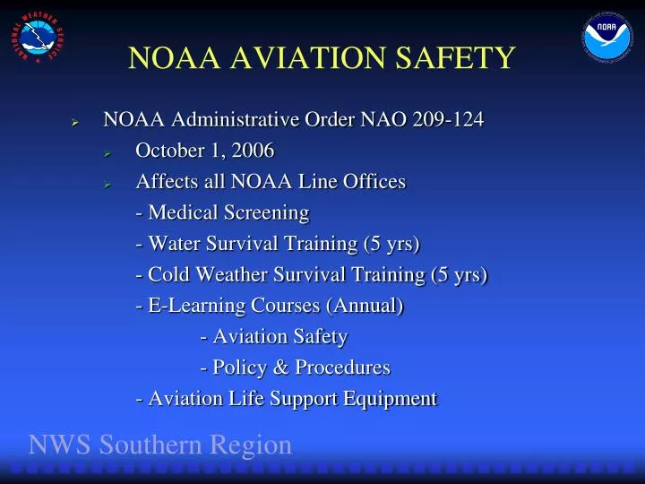 PPT - NOAA AVIATION SAFETY PowerPoint Presentation, free download - ID ...