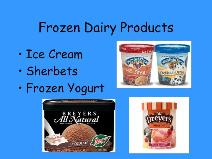 PPT - Dairy Products From the Milk Group PowerPoint Presentation - ID ...