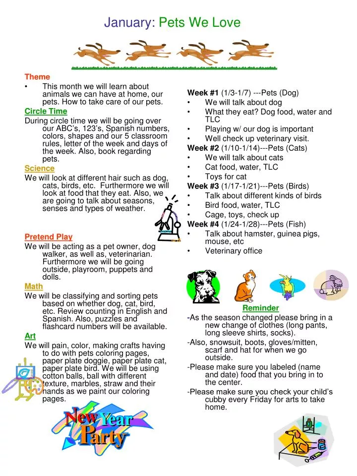 PPT - January: Pets We Love PowerPoint Presentation, free download - ID ...