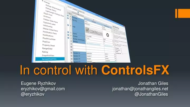 PPT - In control with ControlsFX PowerPoint Presentation, free download - ID:5368665