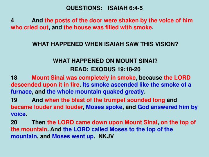 PPT - ISAIAH CHAPTER SIX PowerPoint Presentation - ID:5368679