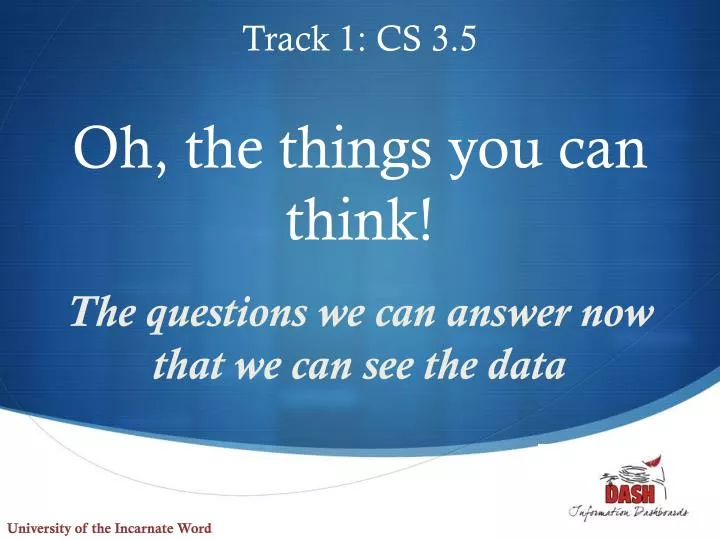PPT - Oh, the things you can think! PowerPoint Presentation, free ...