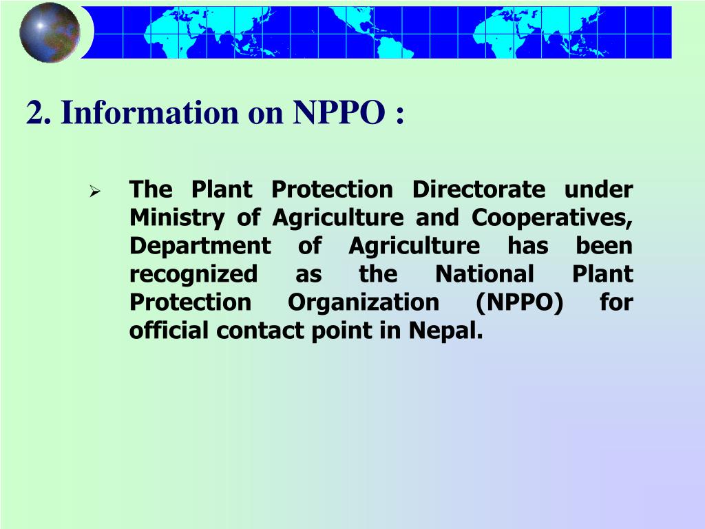 PPT - - Dhruba Raj Bhatta Plant Protection Officer Nepal PowerPoint ...