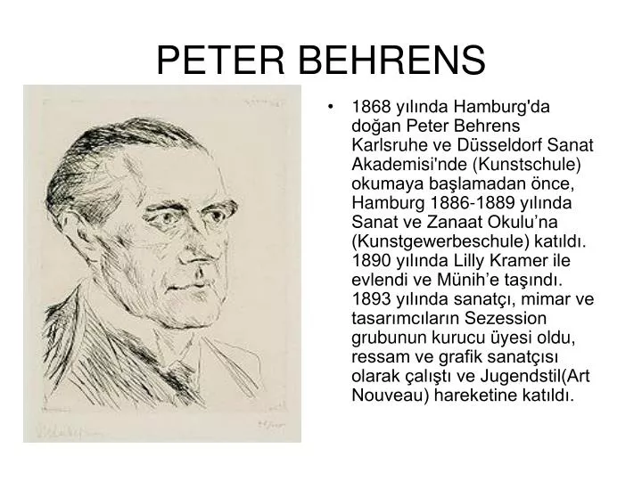 PPT - PETER BEHRENS PowerPoint Presentation, free download - ID:5371645
