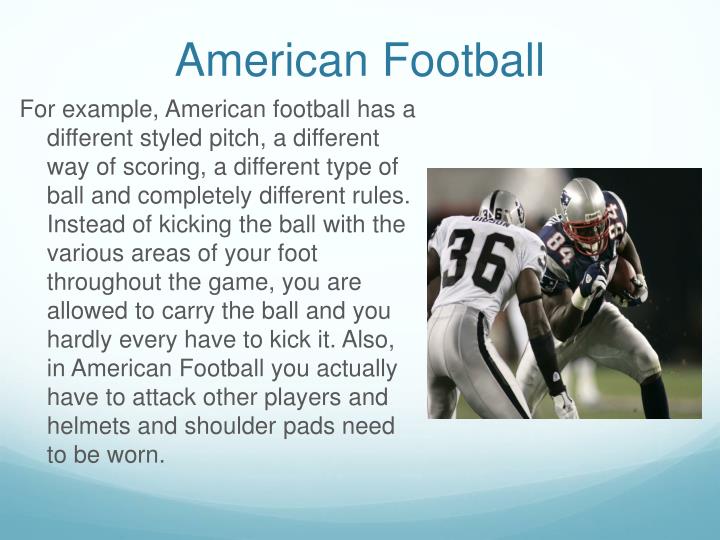 PPT - Football Assignment PowerPoint Presentation - ID:5372135