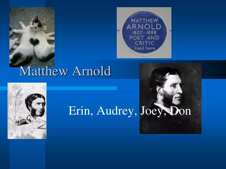 PPT - Matthew Arnold PowerPoint Presentation, free download - ID:5372233